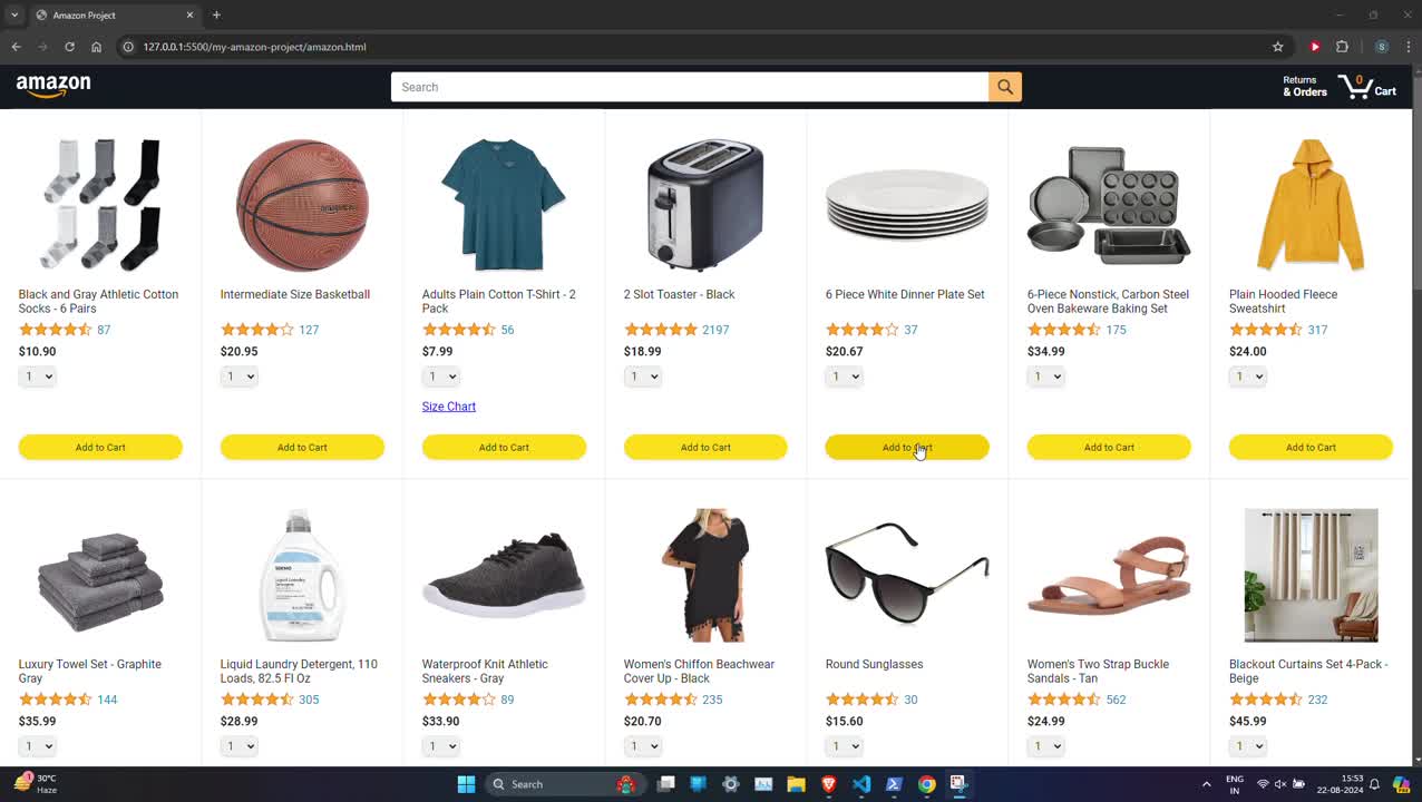 My new project: a fully functional Amazon clone | Swastik Ranjan ... My new project: a fully functional Amazon clone | Swastik Ranjan ...
