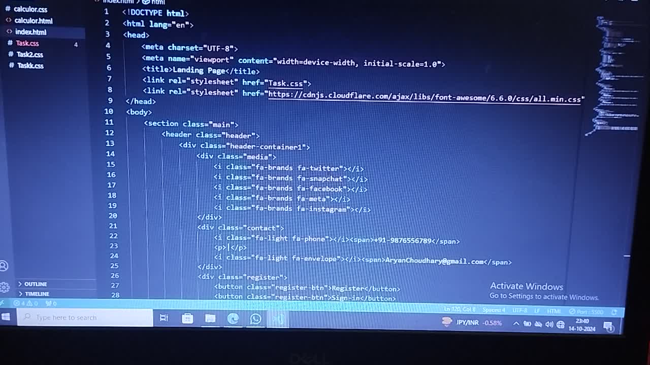 Aryan Choudhary on LinkedIn: #codsoft #webdevelopment #internship # ... Aryan Choudhary on LinkedIn: #codsoft #webdevelopment #internship # ...