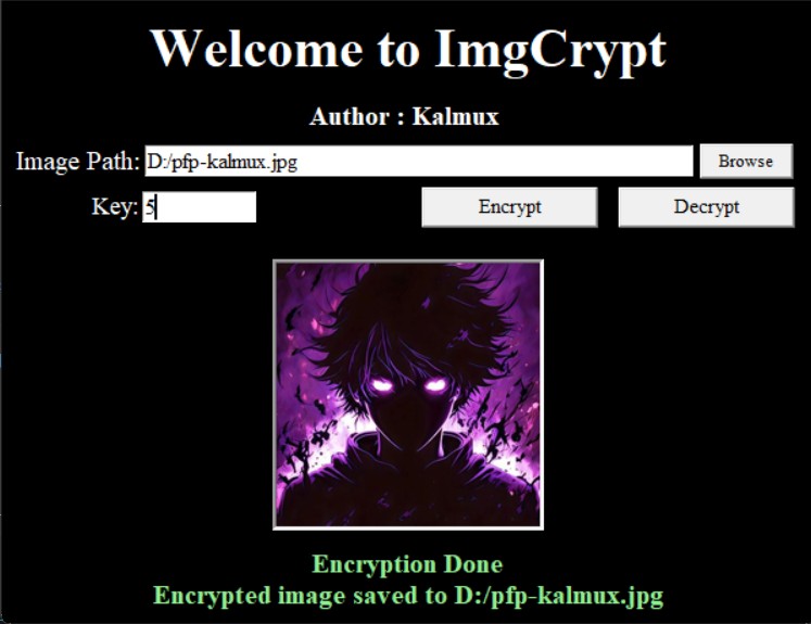 Nitin Jaiswal on LinkedIn: #cybersecurity #python #imageencryption #gui ... Nitin Jaiswal on LinkedIn: #cybersecurity #python #imageencryption #gui ...
