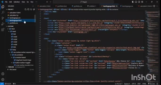 Nandini Marathe on LinkedIn: #codsoft #internship #task #landingpage # ... Nandini Marathe on LinkedIn: #codsoft #internship #task #landingpage # ...