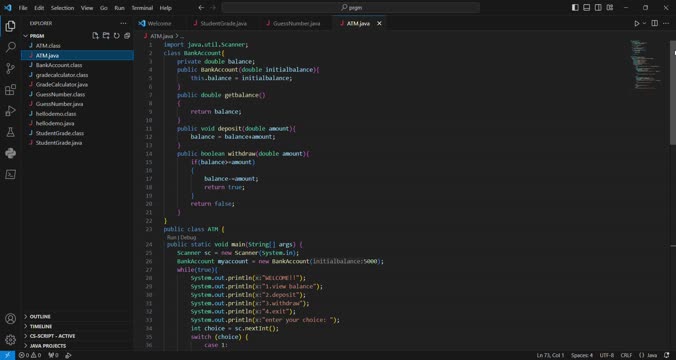 SANDHYA K B on LinkedIn: #codsoft #internship #javaprogramming SANDHYA K B on LinkedIn: #codsoft #internship #javaprogramming