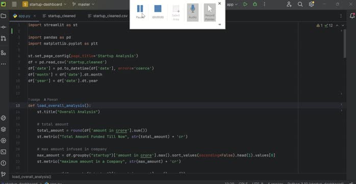Pawan Kumar on LinkedIn: #dataanalysis #startups #python #streamlit # ... Pawan Kumar on LinkedIn: #dataanalysis #startups #python #streamlit # ...