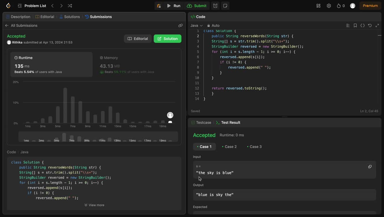 Rithika Kalaimani on LinkedIn: #leetcode #dsa #java #string # ... Rithika Kalaimani on LinkedIn: #leetcode #dsa #java #string # ...