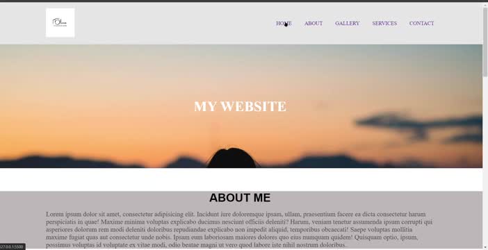 Created a responsive website using HTML, CSS, and web queries | Devika ... Created a responsive website using HTML, CSS, and web queries | Devika ...