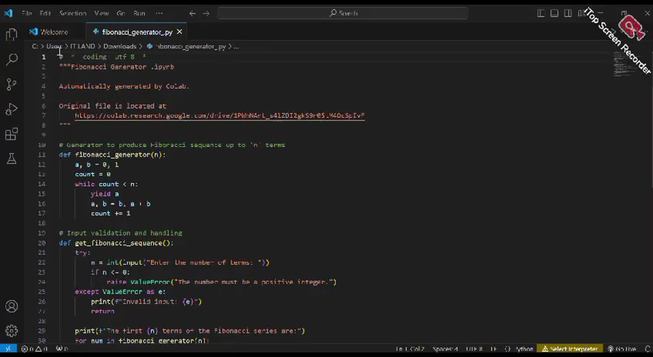 Umama Asif on LinkedIn: #python #fibonacci #programming # ... Umama Asif on LinkedIn: #python #fibonacci #programming # ...