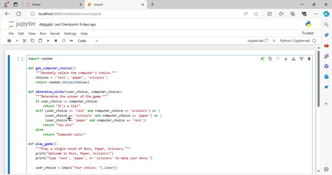Mounika Gaddam on LinkedIn: #intenship #python Mounika Gaddam on LinkedIn: #intenship #python