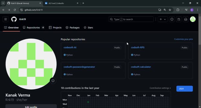 Kanak Verma on LinkedIn: #codsoft #python #programming #cybersecurity # ... Kanak Verma on LinkedIn: #codsoft #python #programming #cybersecurity # ...