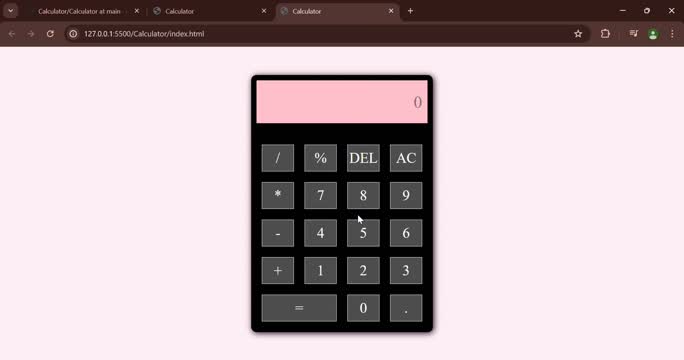 #codsoft #internship #calculator #webdevelopment | Sandhiya M #codsoft #internship #calculator #webdevelopment | Sandhiya M