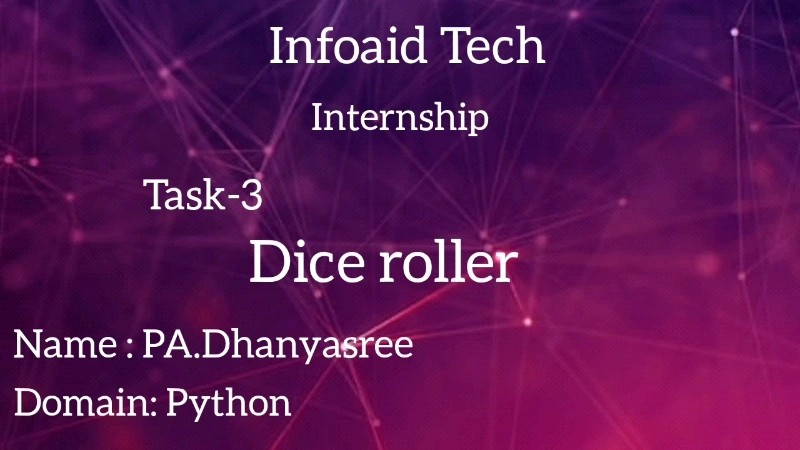 Dhanyasree PA on LinkedIn: #infoaidtech #aidtech #pythonprogramming # ... Dhanyasree PA on LinkedIn: #infoaidtech #aidtech #pythonprogramming # ...