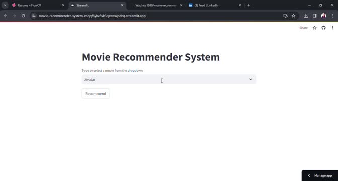 My Movie Recommendation Project | Waghraj Patil posted on the topic ... My Movie Recommendation Project | Waghraj Patil posted on the topic ...