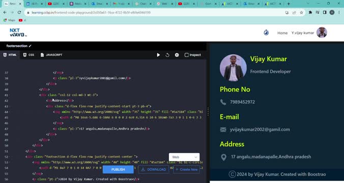 Y vijay Kumar on LinkedIn: #day22 #30daysofcode #nxtwaveccbp #nxtwave ... Y vijay Kumar on LinkedIn: #day22 #30daysofcode #nxtwaveccbp #nxtwave ...