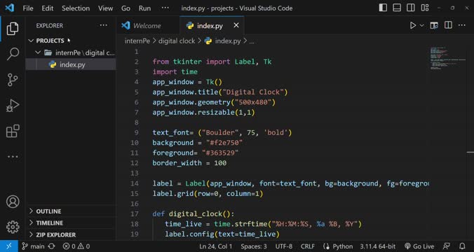 Ganji Kranthi Kumar on LinkedIn: #internship #pythonprogramming #python ... Ganji Kranthi Kumar on LinkedIn: #internship #pythonprogramming #python ...