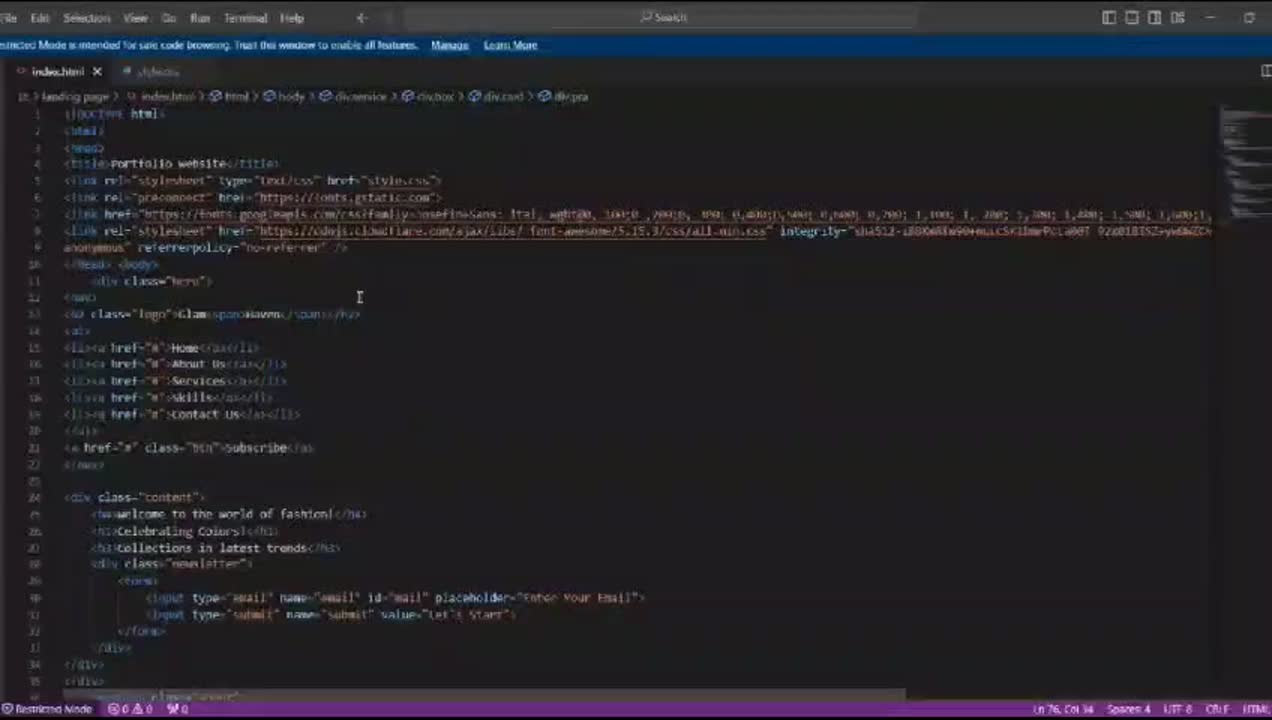 Created my own landing page with CodSoft | Sudharsana Karthikeyan ... Created my own landing page with CodSoft | Sudharsana Karthikeyan ...