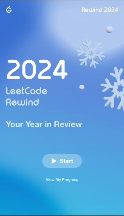 This is my LeetCode 2024 review. Wishing everyone grinding LeetCode the ... This is my LeetCode 2024 review. Wishing everyone grinding LeetCode the ...