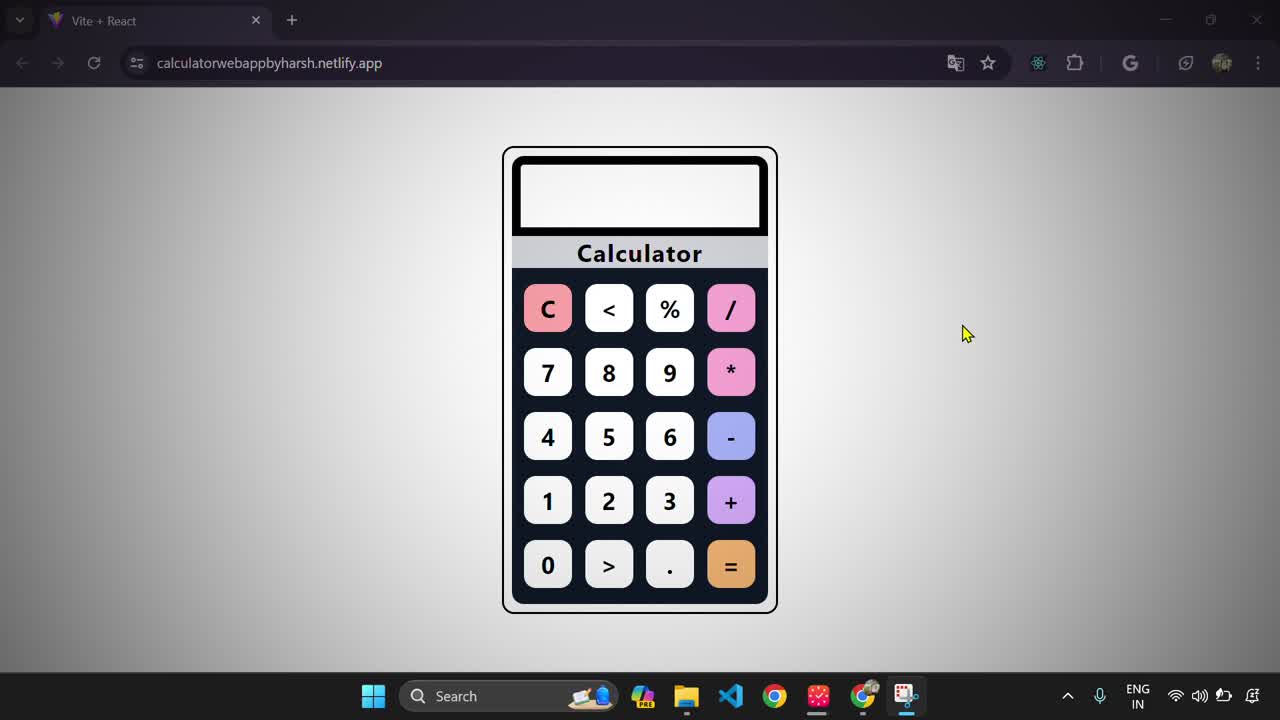 Building a calculator app with React and JavaScript | Harsh Singh ... Building a calculator app with React and JavaScript | Harsh Singh ...
