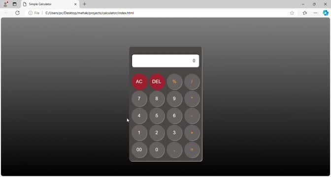 #webdevelopment #javascript #calculator | Mehak Khan #webdevelopment #javascript #calculator | Mehak Khan