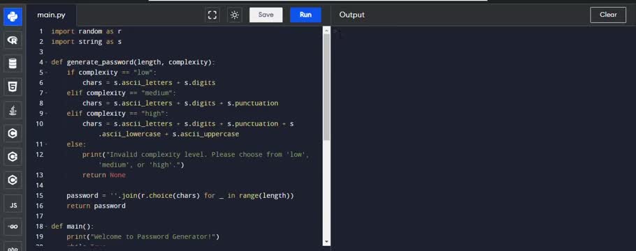 Worked on password generator task with Codsoft | Uday Kiran posted on ... Worked on password generator task with Codsoft | Uday Kiran posted on ...