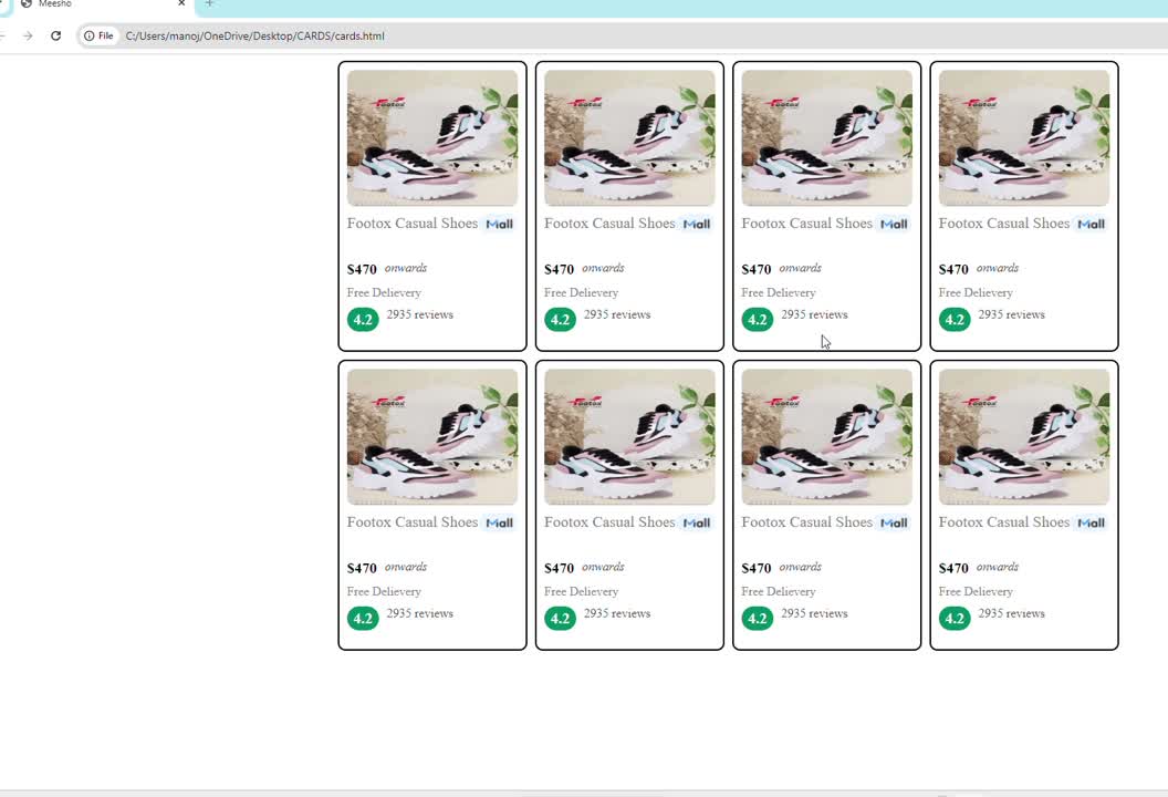 Gunturu Manoj on LinkedIn: #html #css #cards Gunturu Manoj on LinkedIn: #html #css #cards