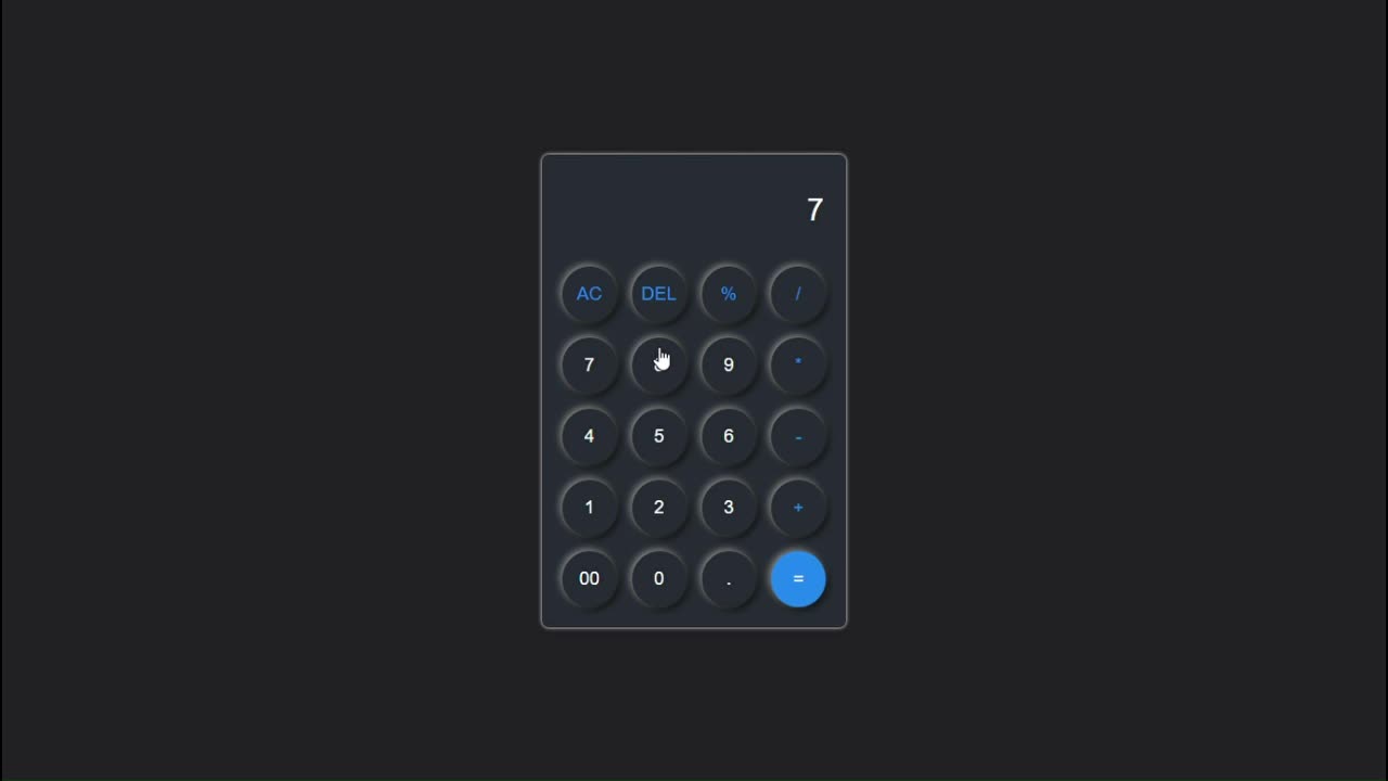 #internshipproject #html #css #javascript #calculator #codingjourney ... #internshipproject #html #css #javascript #calculator #codingjourney ...