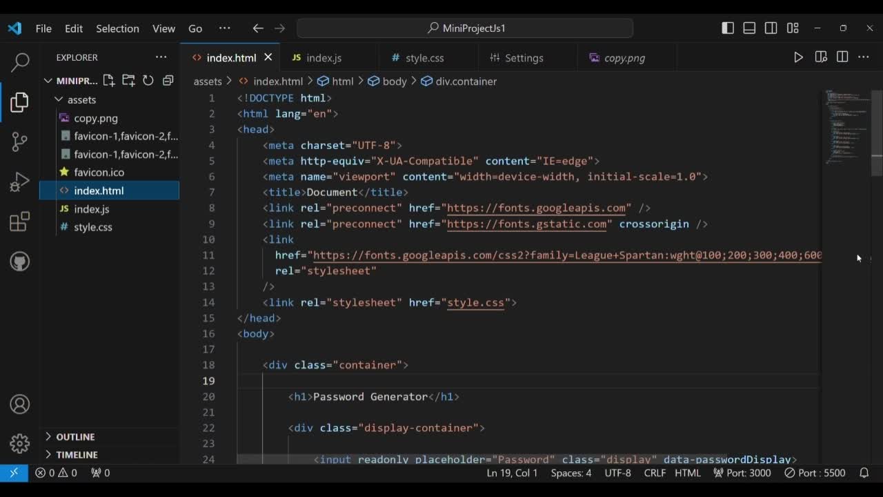 Introducing Password Generator with HTML, CSS, and JavaScript | Manish ... Introducing Password Generator with HTML, CSS, and JavaScript | Manish ...