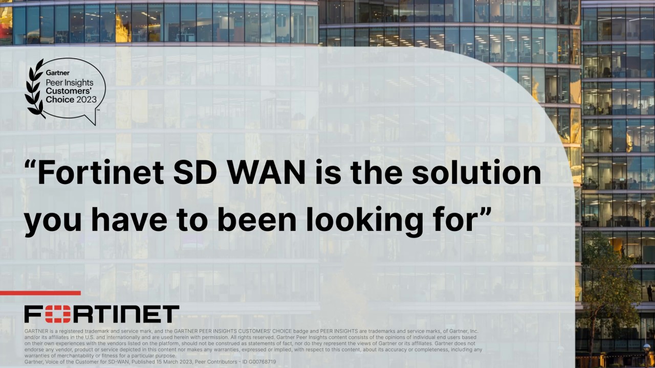Craig Jensen on LinkedIn: #fortinet #sdwan Craig Jensen on LinkedIn: #fortinet #sdwan