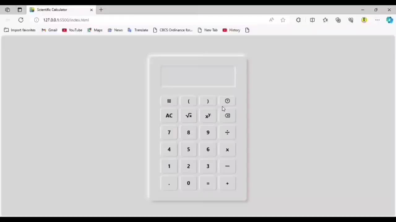 How I built a scientific calculator using HTML, CSS, and JavaScript ... How I built a scientific calculator using HTML, CSS, and JavaScript ...
