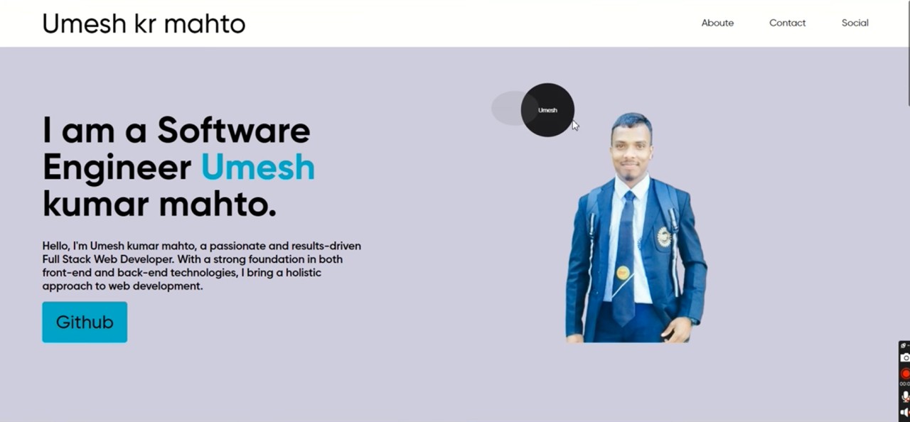 Umesh Kumar Mahto on LinkedIn: #frontend #developer #backendproject Umesh Kumar Mahto on LinkedIn: #frontend #developer #backendproject
