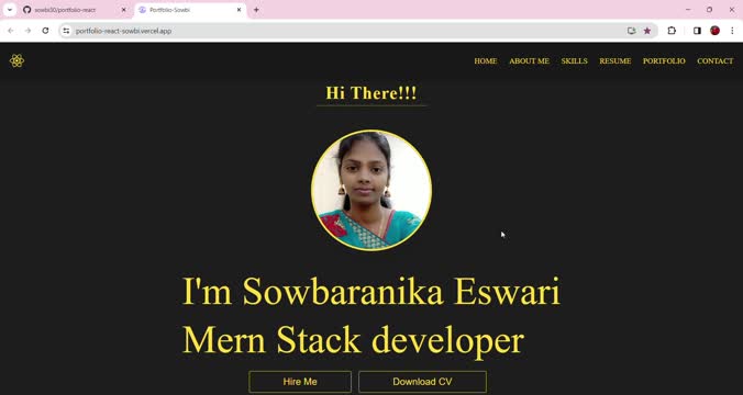 SOWBARANIKA ESWARI on LinkedIn: #reactjs #portfolio #webdevelopment # ... SOWBARANIKA ESWARI on LinkedIn: #reactjs #portfolio #webdevelopment # ...