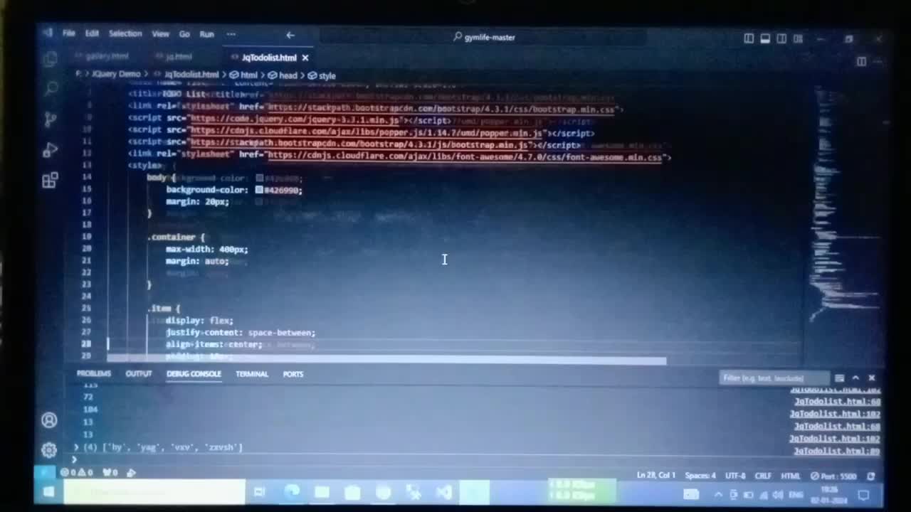 Mohd Imran on LinkedIn: #todo #html #css #jquery Mohd Imran on LinkedIn: #todo #html #css #jquery