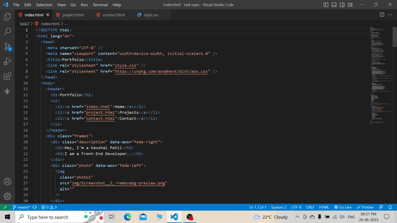 kaushal patil on LinkedIn: #connections #oasisinfobyte #webdevelopment ... kaushal patil on LinkedIn: #connections #oasisinfobyte #webdevelopment ...