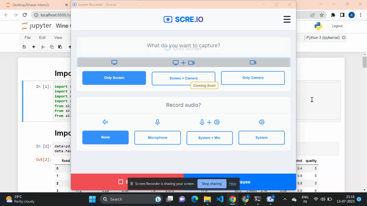 rohan aurangabadkar on LinkedIn: #bharatintern #machinelearning rohan aurangabadkar on LinkedIn: #bharatintern #machinelearning