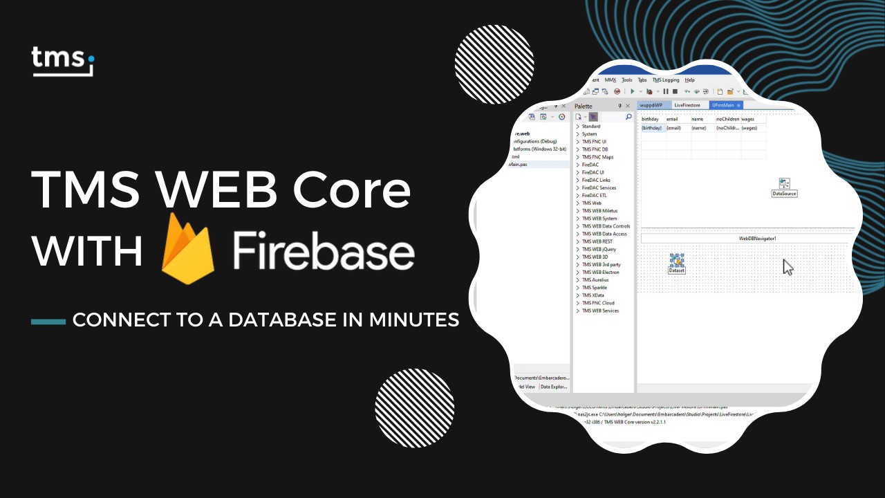 tmssoftware.com on LinkedIn: TMS WEB Core with Firebase: Connect to a ... tmssoftware.com on LinkedIn: TMS WEB Core with Firebase: Connect to a ...