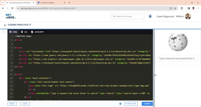Midhun A on LinkedIn: #nxtwave #html #css #javascript Midhun A on LinkedIn: #nxtwave #html #css #javascript