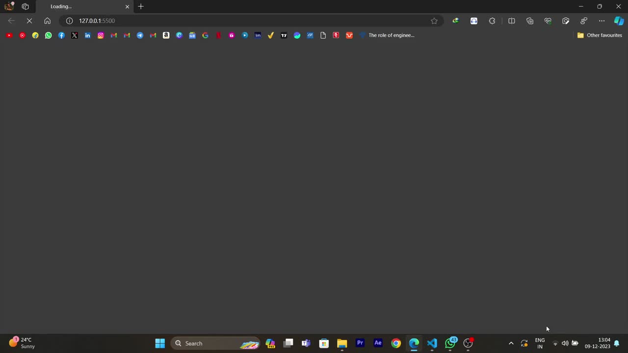 Home Screen of Windows 11 created using HTML, CSS and JS | Ibrahim Sher Home Screen of Windows 11 created using HTML, CSS and JS | Ibrahim Sher
