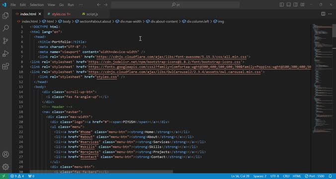PIYUSH RAJ on LinkedIn: #task1 #bharatintern #intern #webdevelopment # ... PIYUSH RAJ on LinkedIn: #task1 #bharatintern #intern #webdevelopment # ...