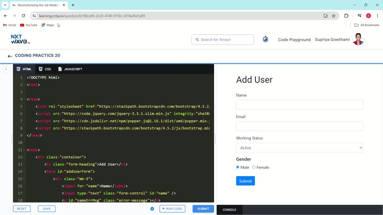 Supriya Gowthami Kundam on LinkedIn: #day #html #css #javascript # ... Supriya Gowthami Kundam on LinkedIn: #day #html #css #javascript # ...