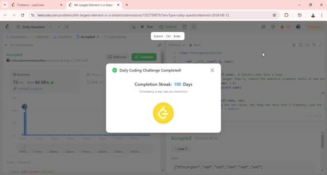Vishnu Das E R on LinkedIn: #100daysofcode #leetcodechallenge # ... Vishnu Das E R on LinkedIn: #100daysofcode #leetcodechallenge # ...