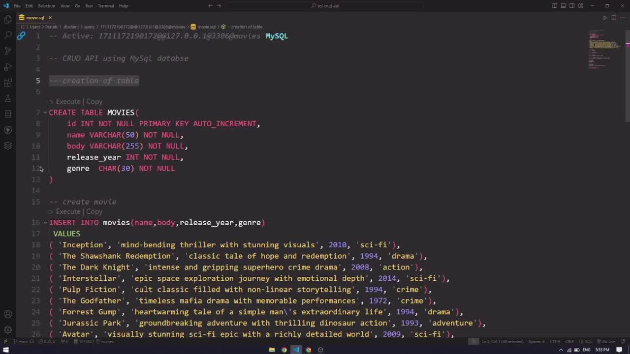 Created CRUD Api using MySql database | Prathmesh Pol posted on the ... Created CRUD Api using MySql database | Prathmesh Pol posted on the ...