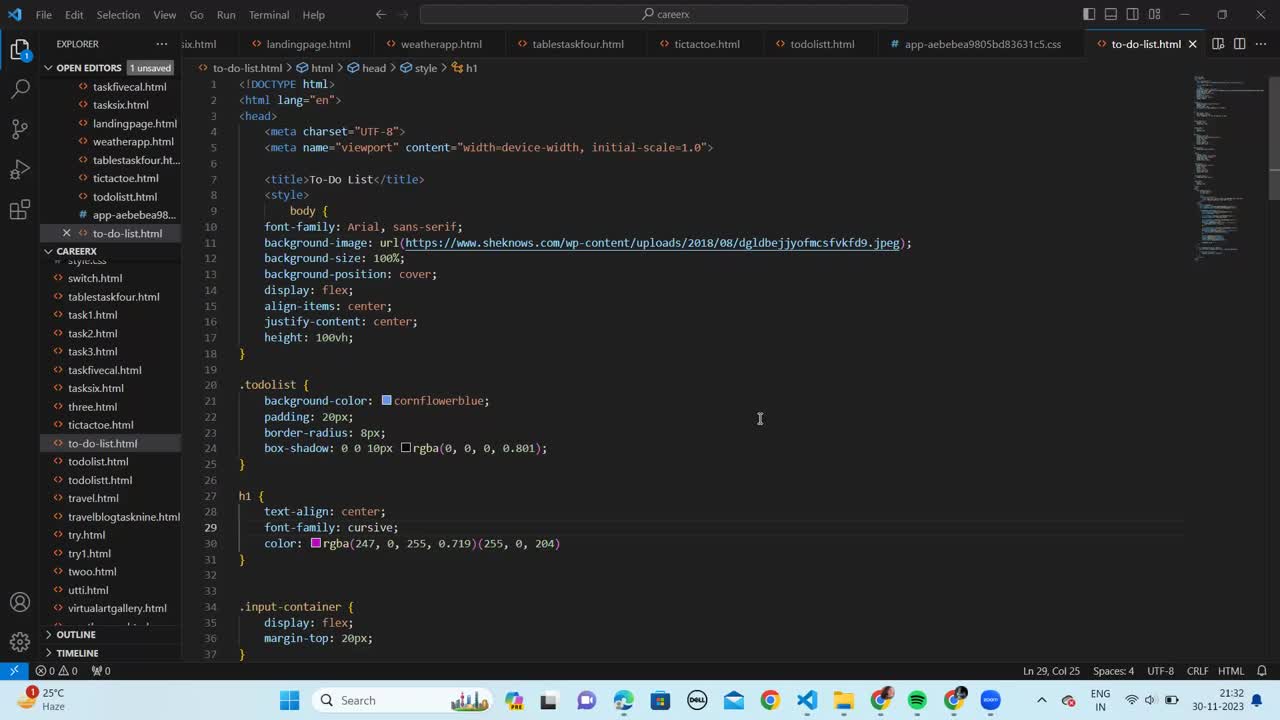 Sravani Erukulla on LinkedIn: #careerxchallenge #html #css #javascript ... Sravani Erukulla on LinkedIn: #careerxchallenge #html #css #javascript ...