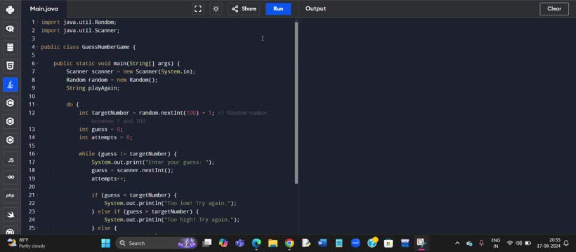 Coding task: Guess a Number game | Zaara Y. posted on the topic | LinkedIn Coding task: Guess a Number game | Zaara Y. posted on the topic | LinkedIn