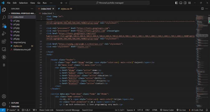 Srijan Gajurel on LinkedIn: #portfolio #webdevelopment #codsoft # ... Srijan Gajurel on LinkedIn: #portfolio #webdevelopment #codsoft # ...