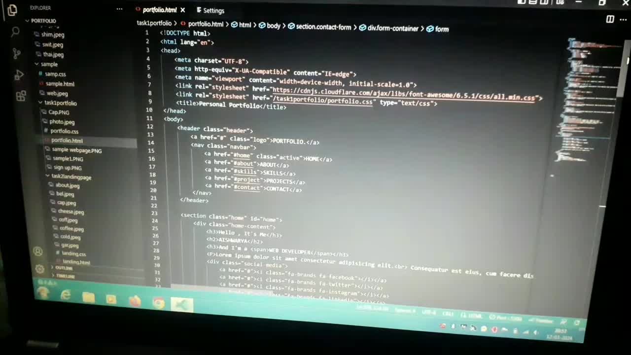 AISHWARYA P IT student on LinkedIn: #codsoft #html #css #webdevelopment ... AISHWARYA P IT student on LinkedIn: #codsoft #html #css #webdevelopment ...