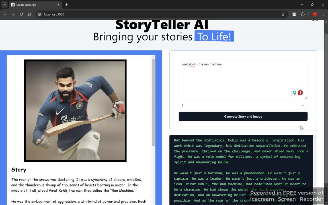 I demoed AI StoryTeller Web App | Hasan Zaigam posted on the topic ... I demoed AI StoryTeller Web App | Hasan Zaigam posted on the topic ...