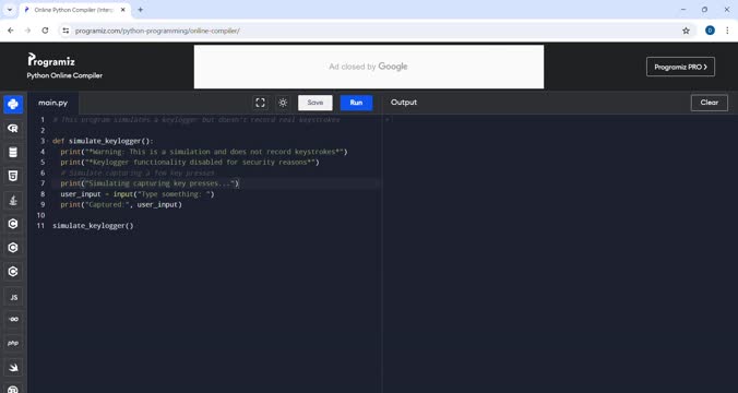 S DIVYA SREE on LinkedIn: project 3 Keylogger S DIVYA SREE on LinkedIn: project 3 Keylogger