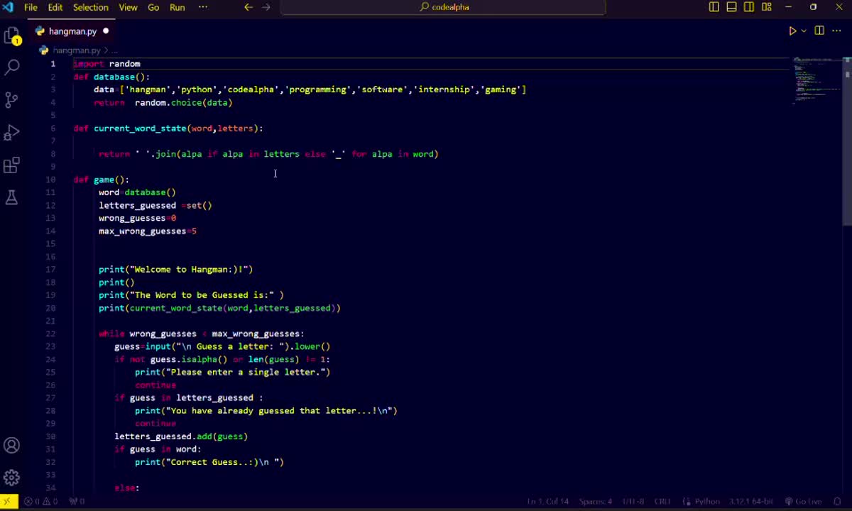 Asritha Pulluri on LinkedIn: #codealpha #programming #internship #python Asritha Pulluri on LinkedIn: #codealpha #programming #internship #python