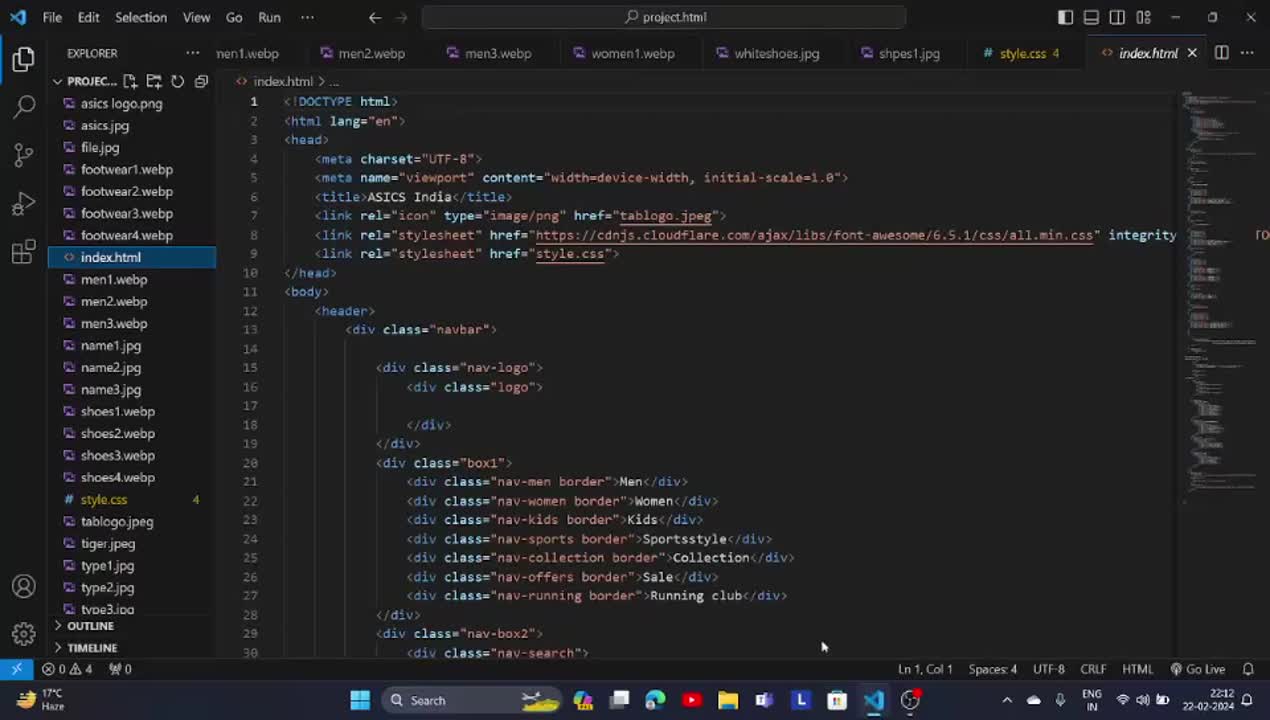Piyush Kaushik on LinkedIn: #webdev #html #css #asicsclone Piyush Kaushik on LinkedIn: #webdev #html #css #asicsclone