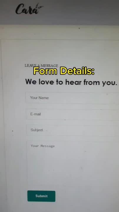 How I created a new form-details section for my website | Mohammad Abu ... How I created a new form-details section for my website | Mohammad Abu ...
