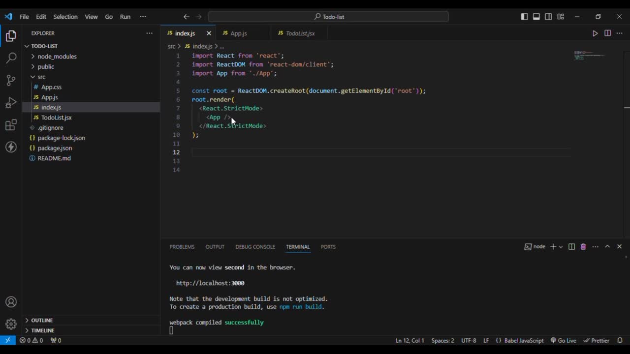 Learning React.js for a To-Do list website | Kamal Thakur posted on the ... Learning React.js for a To-Do list website | Kamal Thakur posted on the ...