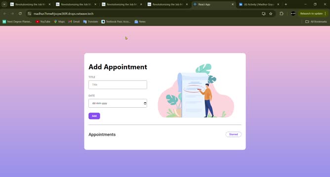 Completed React JS coding challenge | Madhur Goyal posted on the topic ... Completed React JS coding challenge | Madhur Goyal posted on the topic ...