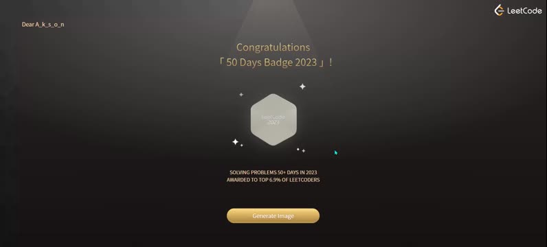 Akshay Mozhikkal on LinkedIn: #codingjourney #leetcode #achievementunlocked Akshay Mozhikkal on LinkedIn: #codingjourney #leetcode #achievementunlocked